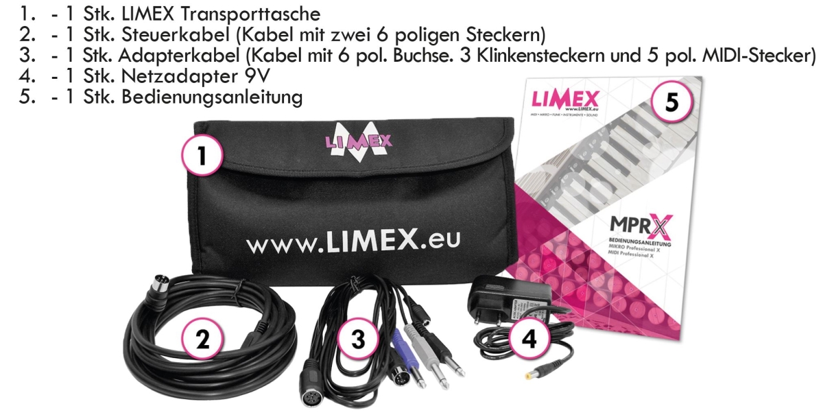 MPRX Vollmidi für alle Modelle, 1.595,00